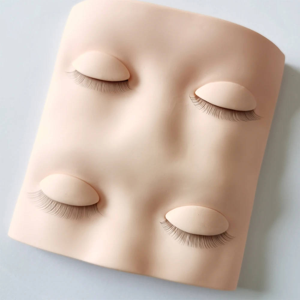 Mannequin Face/eyelids Lash Extension Removable Eyelid Doll Eye Lids ...
