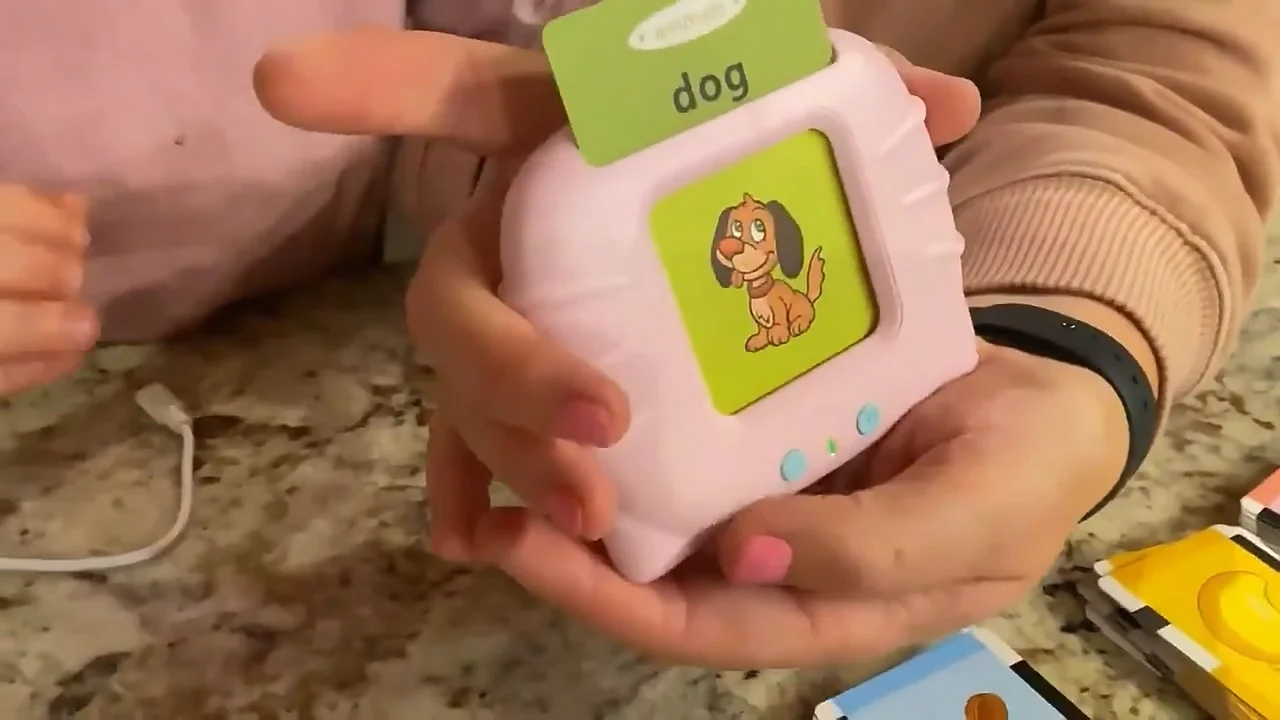 Kids Learning Machine Educational Toys With 112 Word Cards - Buy ...