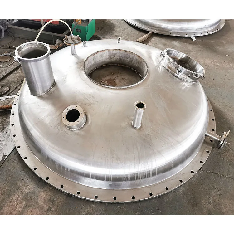 Internal Heating Screw Belt Dryer 5000l Single Cone Dryer Coil Heating ...