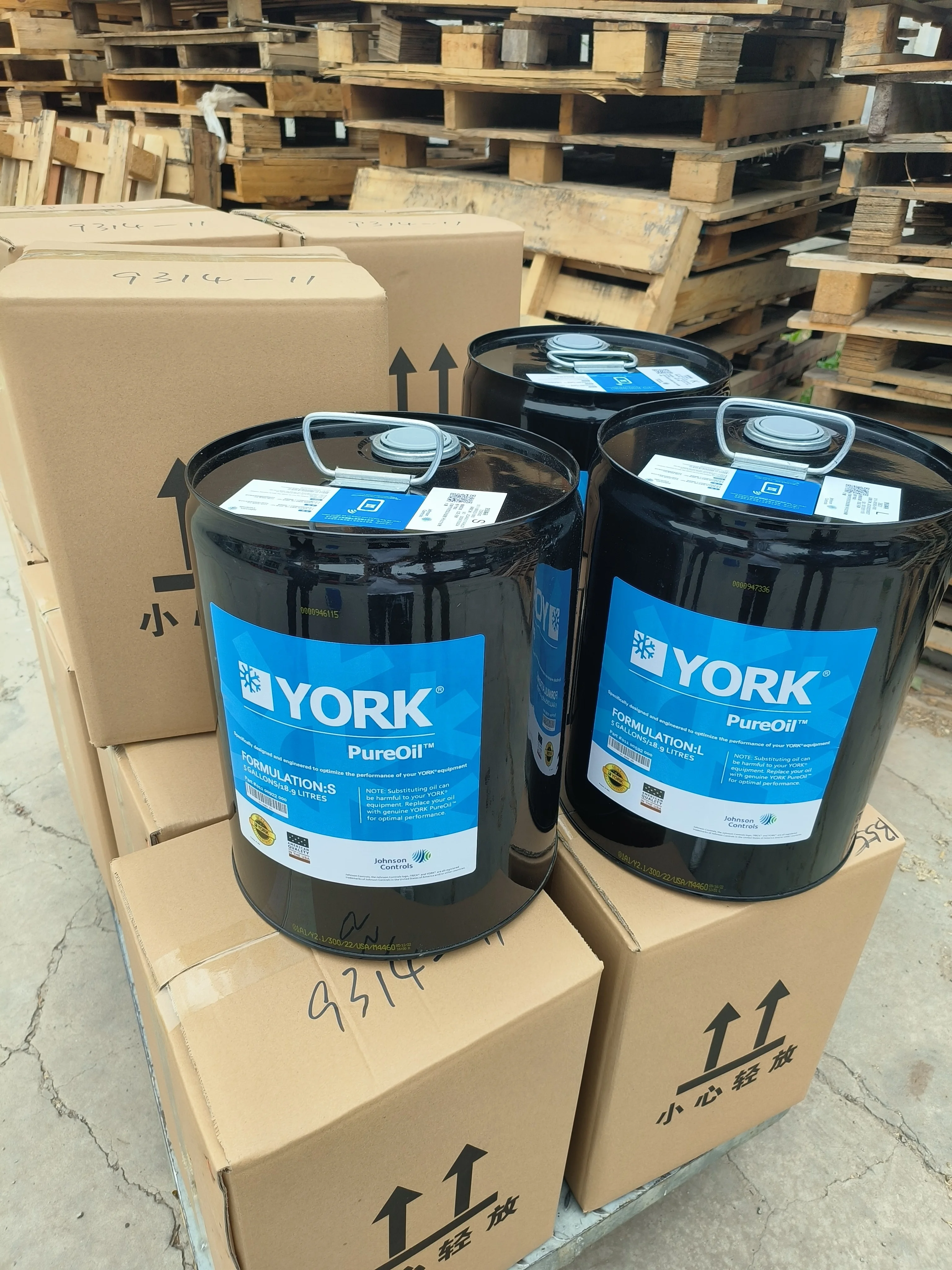 York L Oil R134a Central Air Conditioning Screw Refrigeration ...