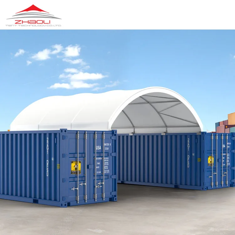 Durable Tarp Fabric Cover for Industrial Storage Containers
