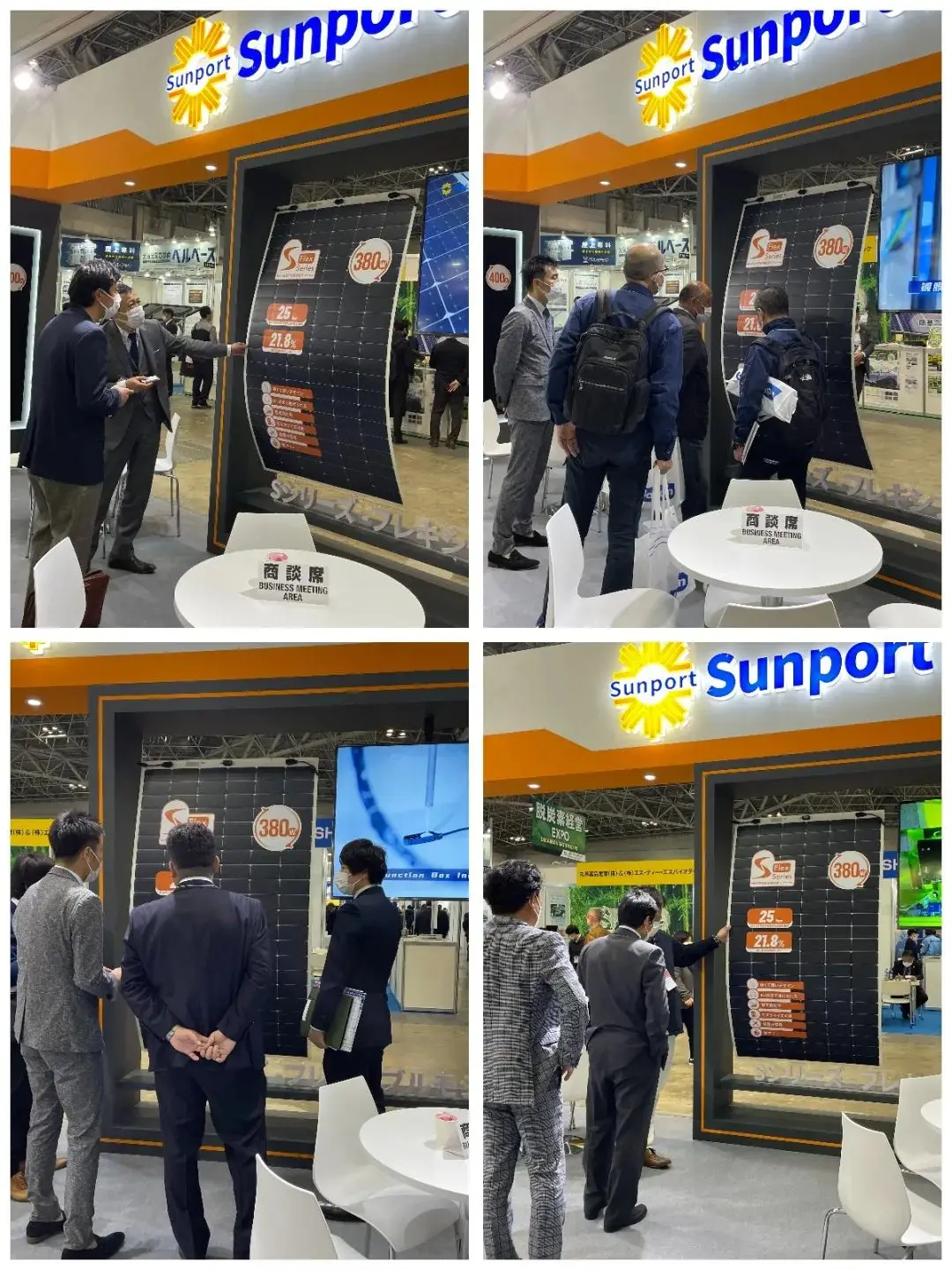 Sunport Power Flexible Solar Panels Cell Perc Lightweight Solar Module ...