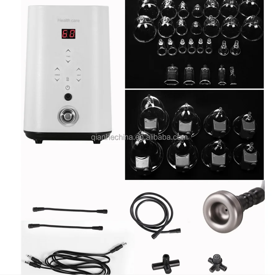 Best Electric Negative Pressure Plastic Cups Cupping Therapy Machine ...