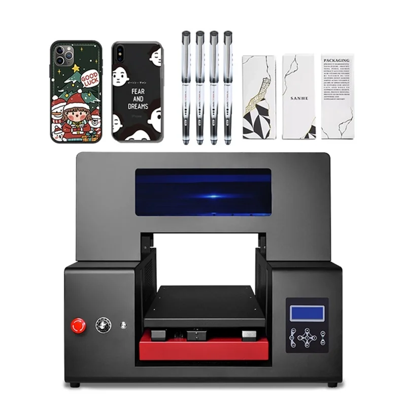 Automatic Led Flatbed Uv Printer 33*60cm Uv Printer Machine A3 Inkjet ...
