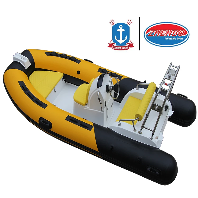 High Performance Semi Rigid Fiberglass Hull 3.9m Rib Boat Inflatable ...
