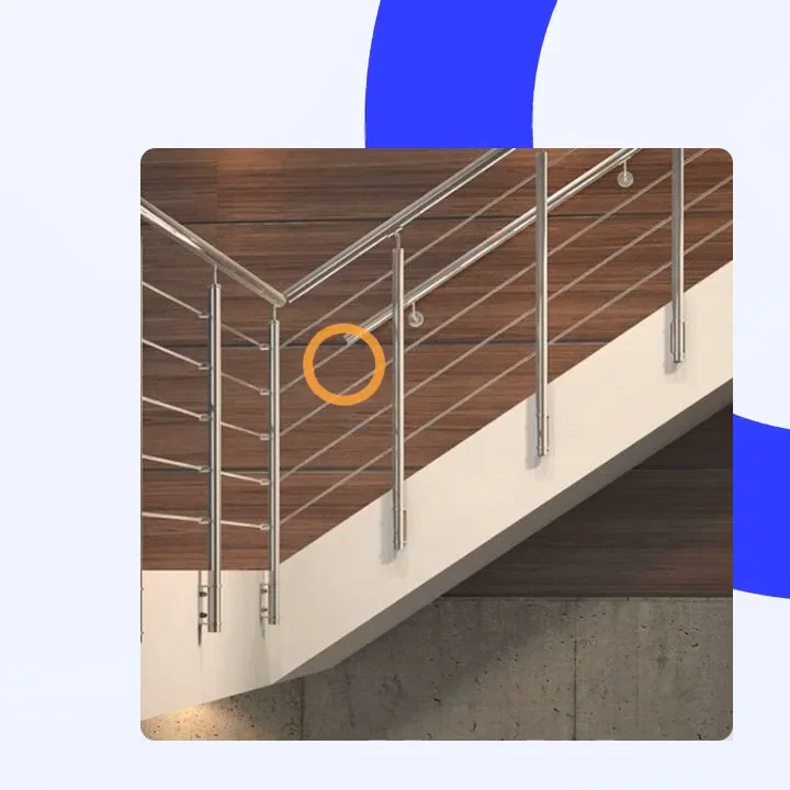 Exterior&interior Customized Railing Stainless Steel Balcony&stairs ...