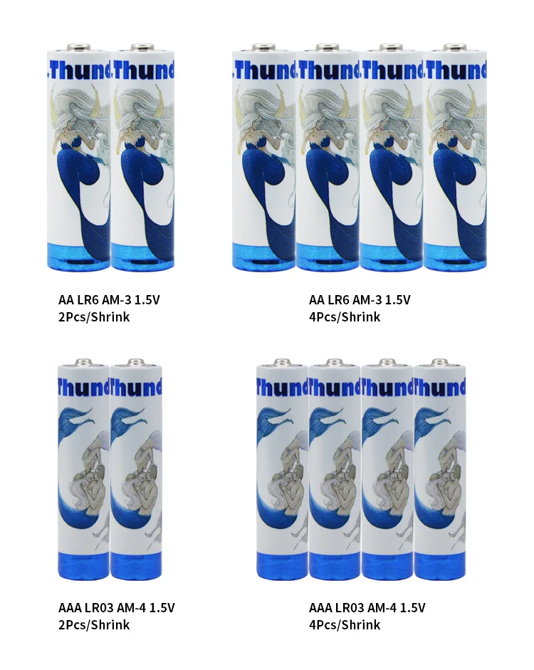 Lyw Brand 1.5v Lr6 No.5 Am Zinc-manganese Dry Cell Batteries Led Strip ...