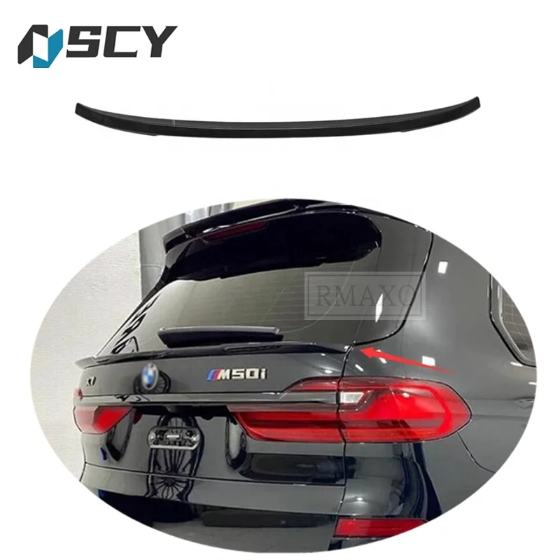 For Bmw X7 Middle Spoiler 2018-2023 Bmw G07 Spoiler Car Rear Wing ...
