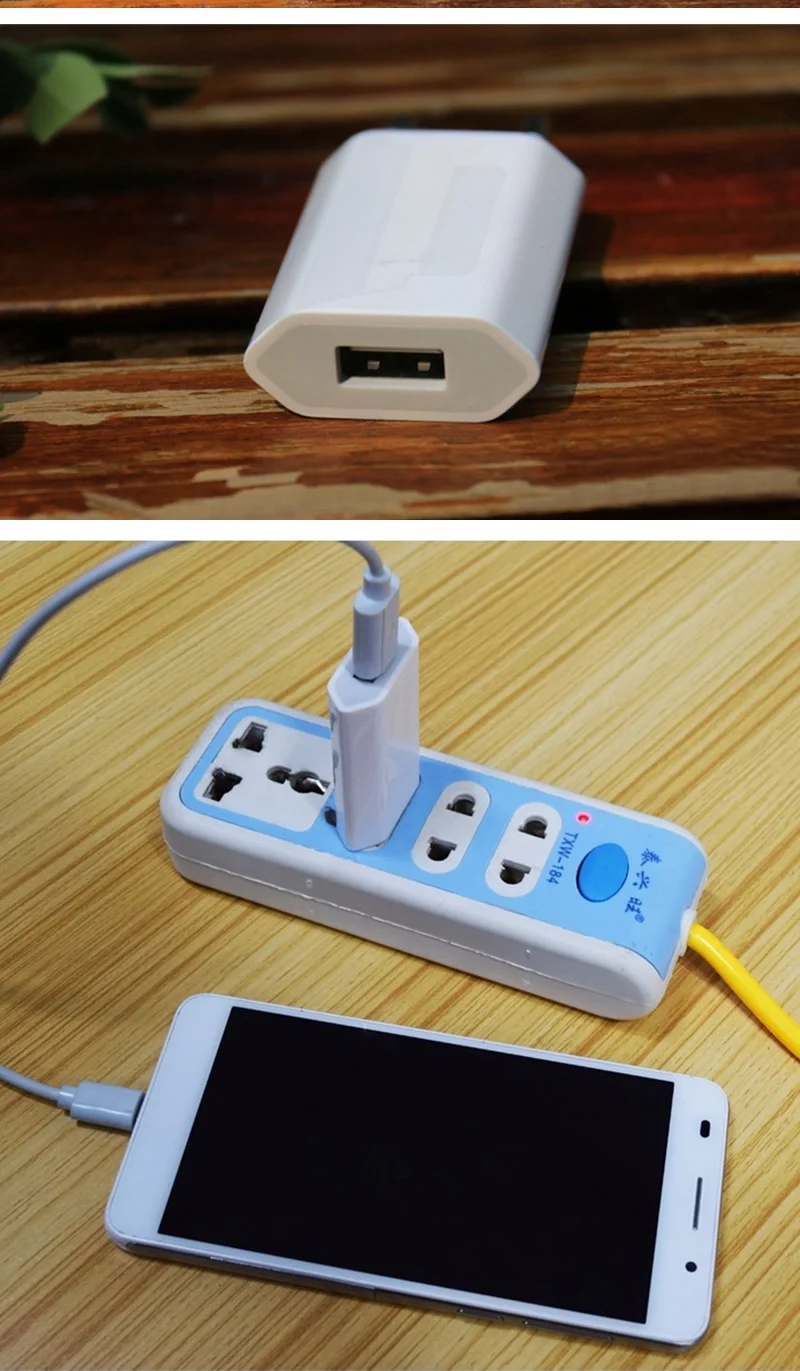 Eu Us Charging Wall Plug 5w Usb Power Charger Adapter Charger 5v 1a ...