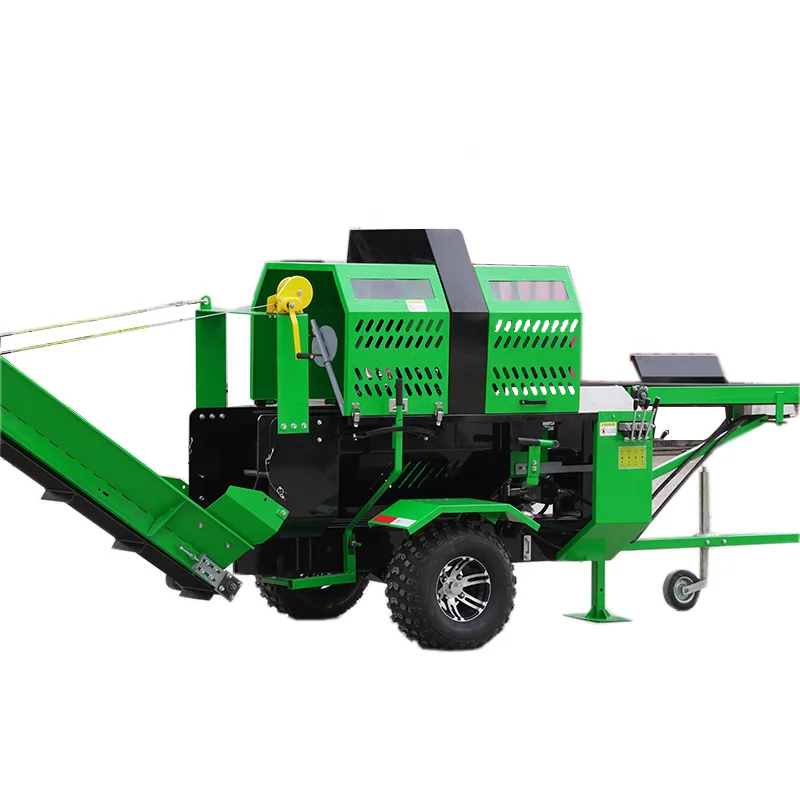 Firewood Processor Log Splitter 20 Ton Wood Processor Fire Log Machine ...
