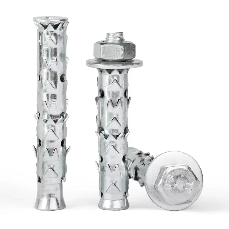 Expansion Anchor Foam Block Anchor with Thorn Zinc Blue-white Steel ...