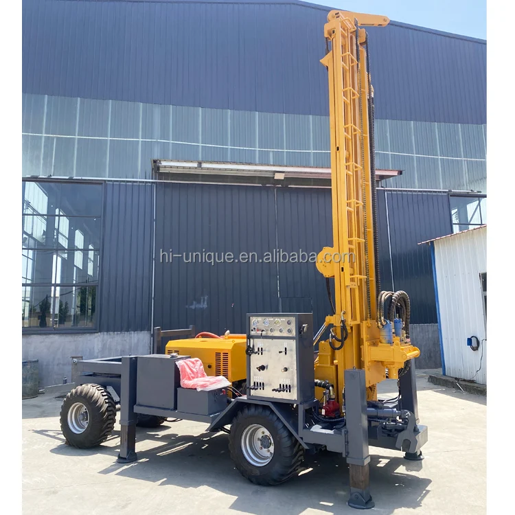 Unique 300m Water Well Drilling Rigs Uy300 Borehole Drilling Machines ...