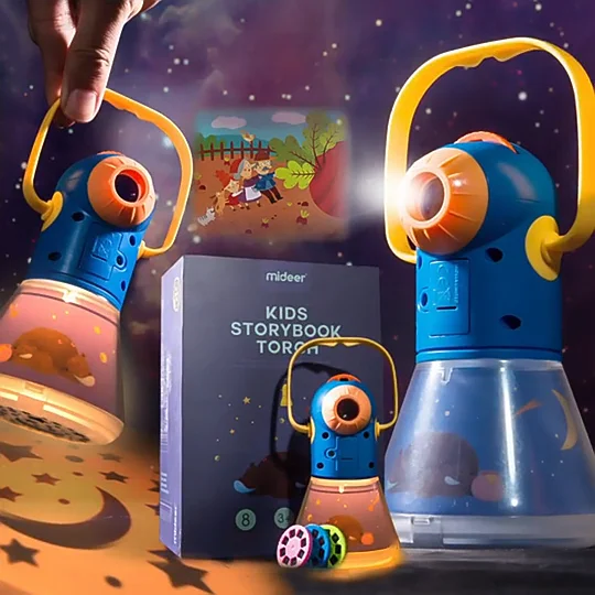 Konig Kids New Story Projector Baby Sleeping Story Book Flashlight ...