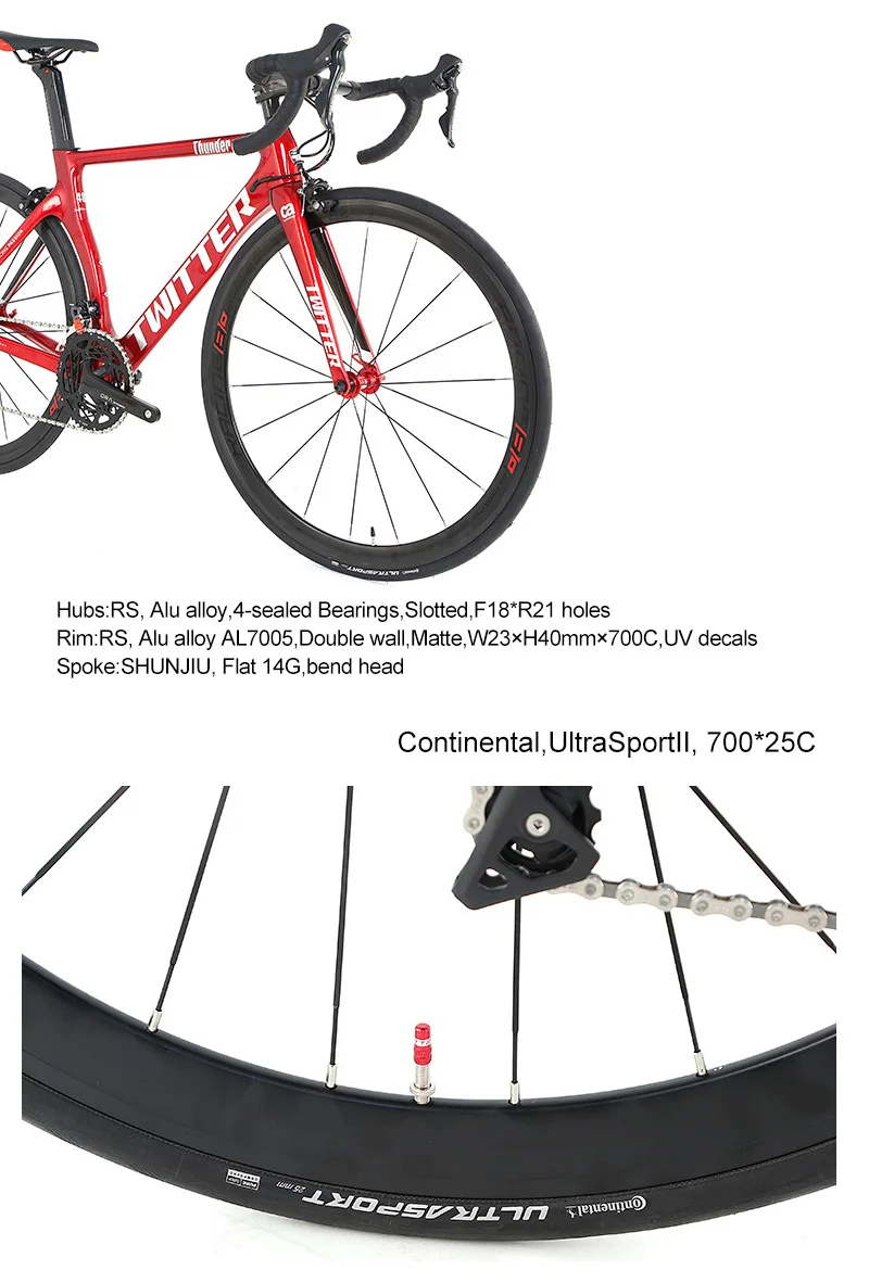 2021 Best Seller Cheap Carbon Road Bike - 22speed Racing