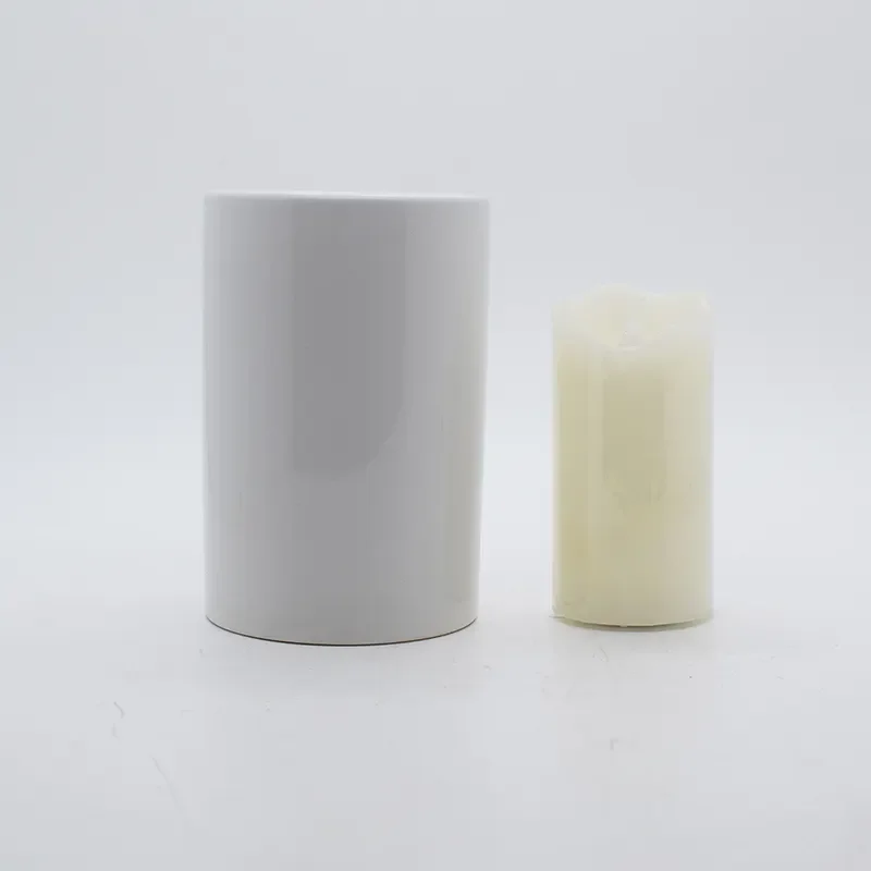 Sublimation Custom Blank White Photo Ceramic Candle Stand Jar - Buy ...