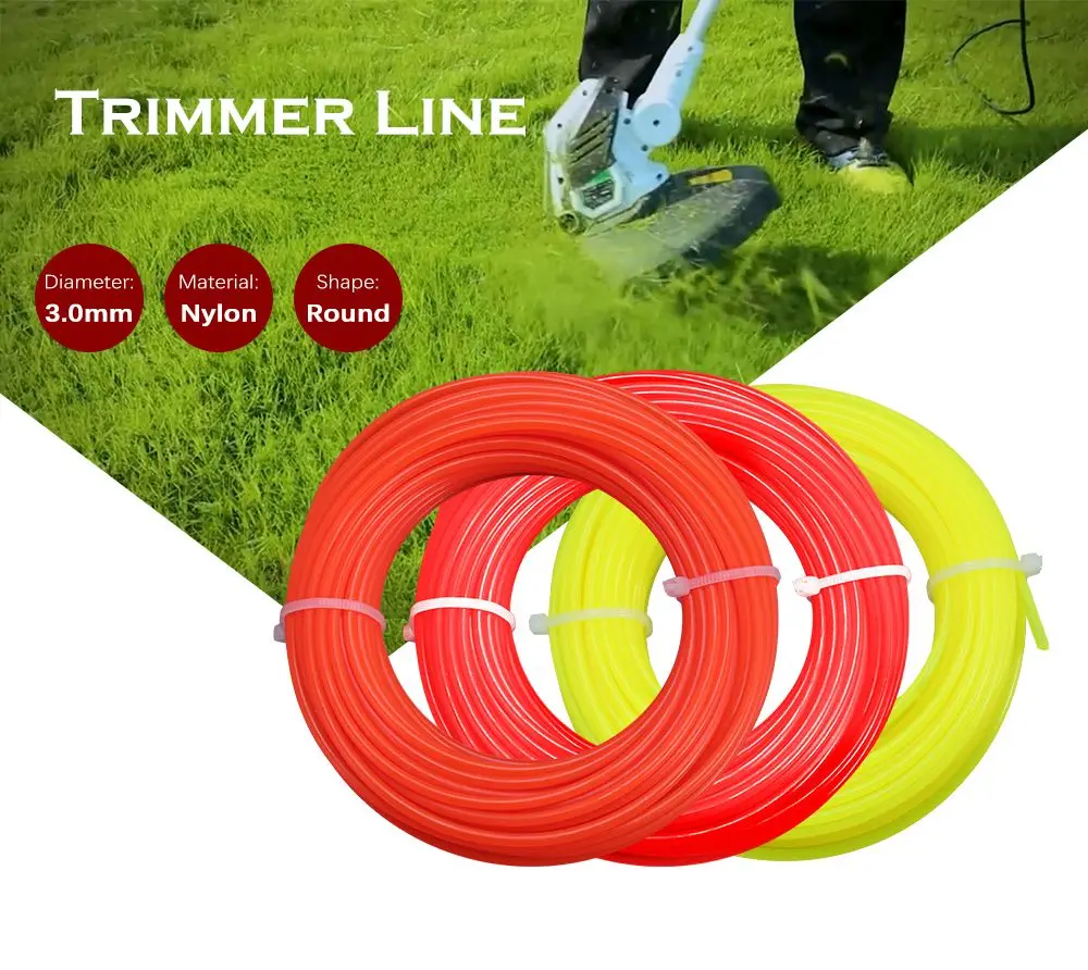 250m X 3.00mm Grass Cut Strimmer Line Nylon Trimmer Line Rope - Buy Nylon Rope Grass Cutter ...