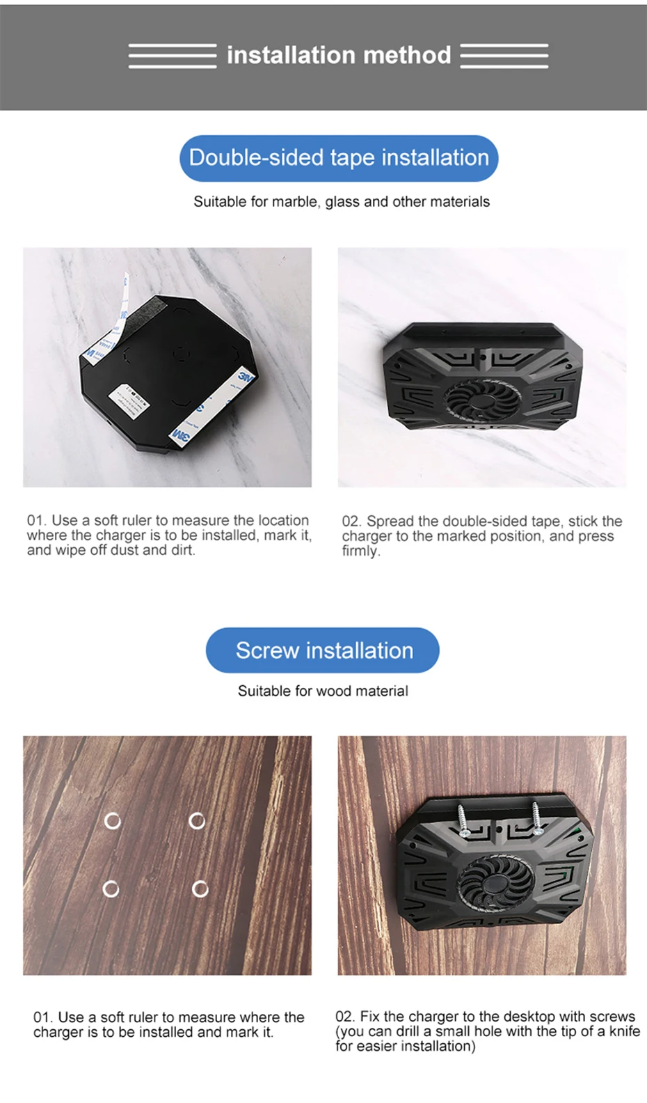 30mm Ultra Long Range Hidden Wireless Charger for Cell Phones