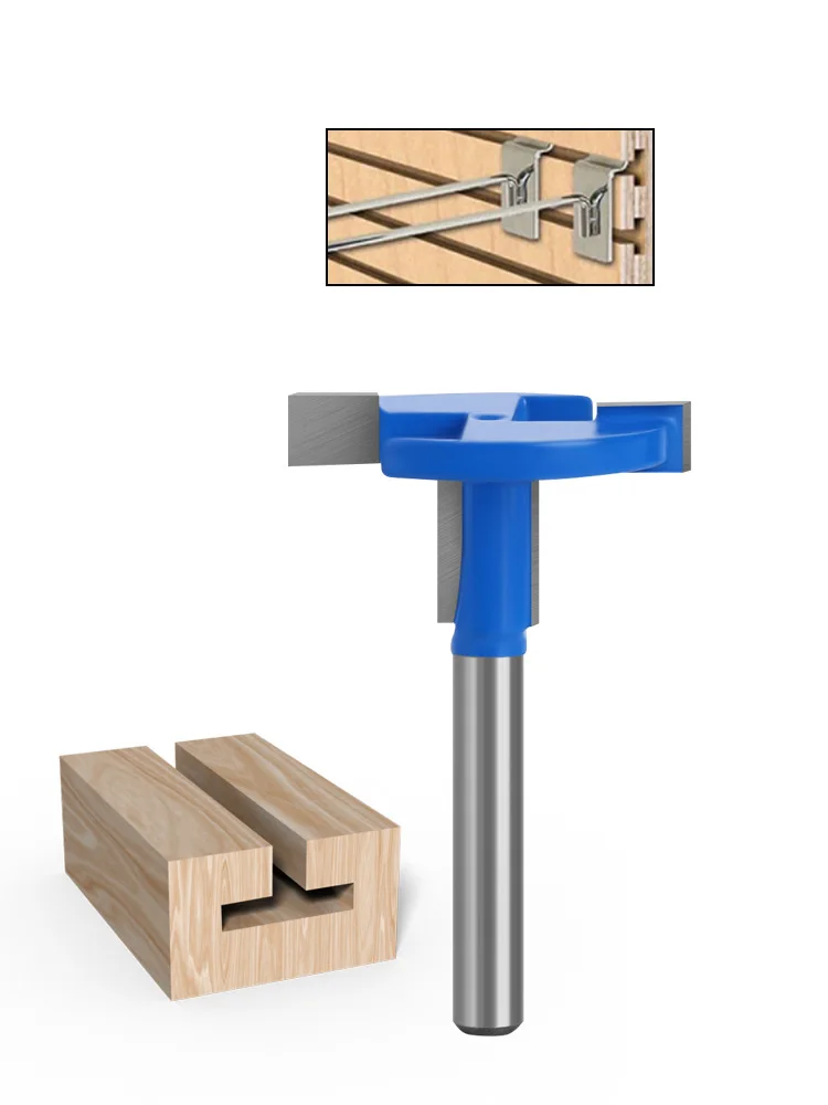 1/4 Inch T-slot Milling Cutters Handle Slot Engraving Machine ...