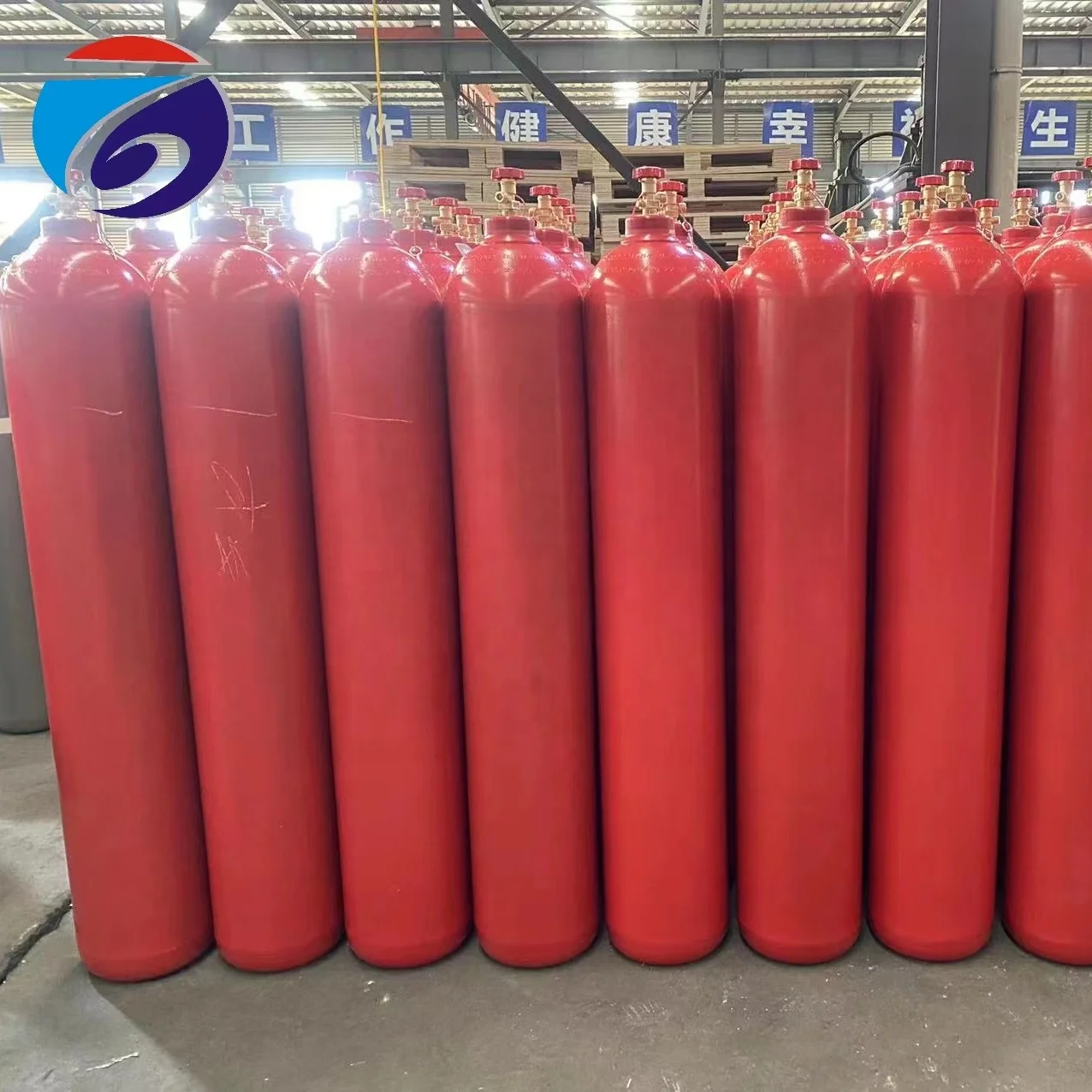 Factory Direct Sale Fire Extinguisher System Use 45kg 68l Co2 Cylinder ...