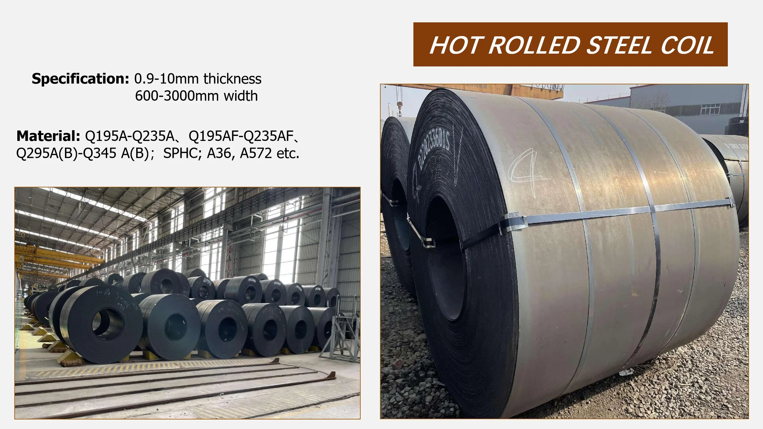 Astm A36 Ss400 Grade Hot Rolled Carbon Steel Coil Prime Black Hot Rolled Steel Coils - Buy Ms ...