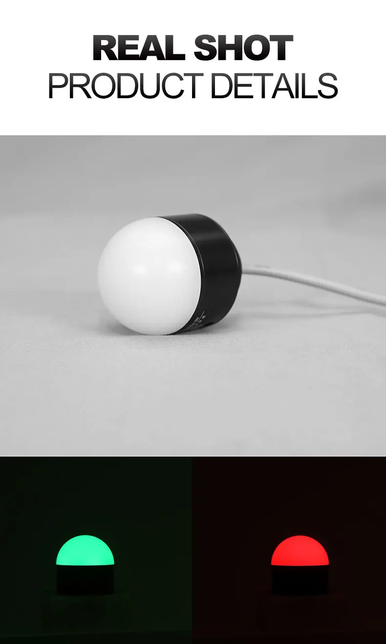 Best Price 50Mm Mini 3 Color Ryg Light Led Signal Warning Tower Light ...