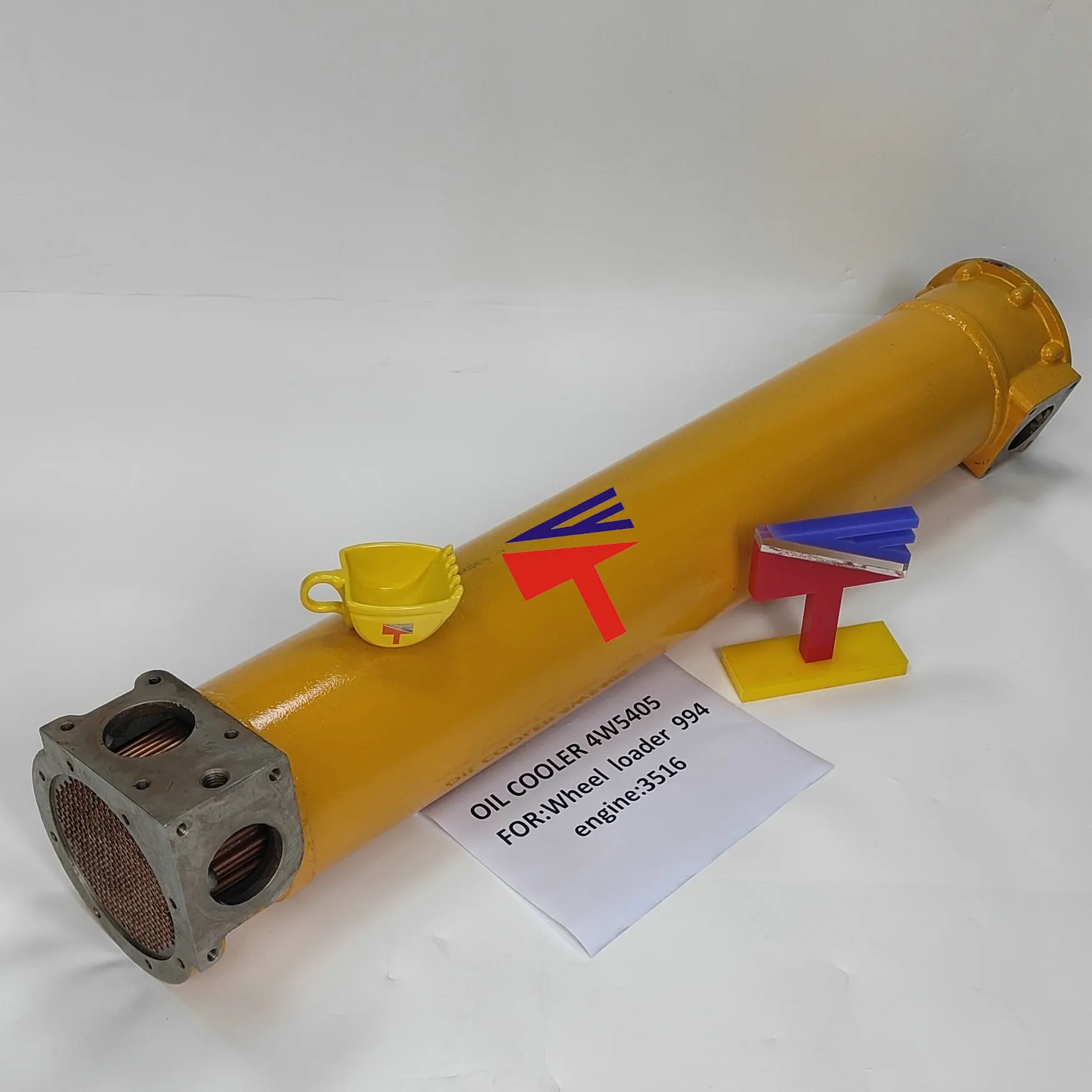 Engine Oil Cooler Core 4W5405 for Wheel Loader 994 Engine