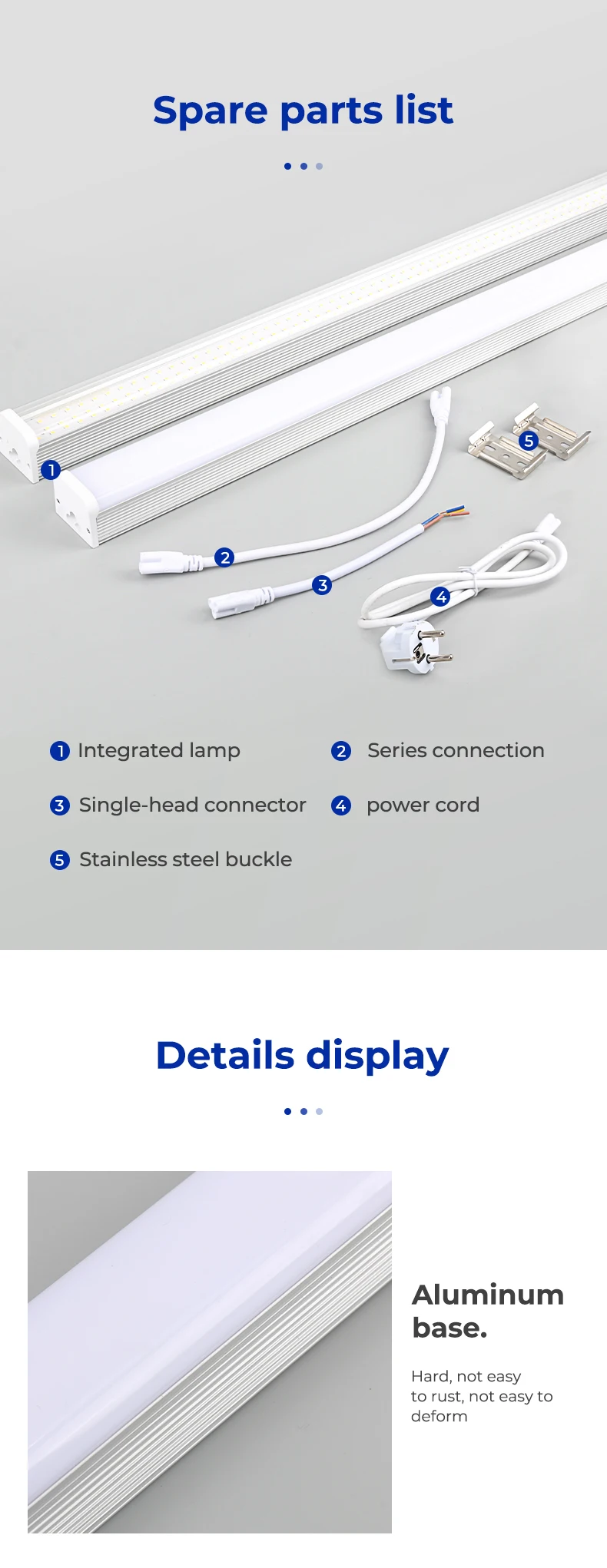 Ceiling Mounted Led Strip Light Linkable Led Aluminum Profile Led ...
