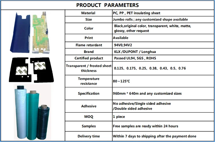 Deson3021 Polished Matte Frpc Lexan 1860 1860b High Temperature ...