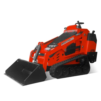 25hp Diesel Power 1000lbs Capacity Walk Behind Crawler Mini Skid Steer ...