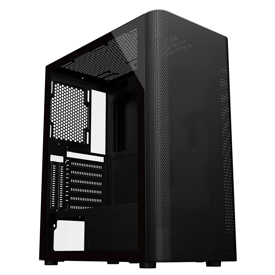 Ruix New Design Plastic Front Mesh Gaming Office E-atx Atx Eatx Pc Case ...