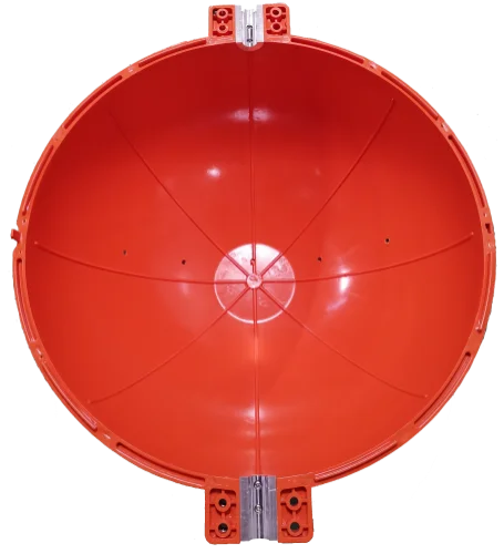 Overhead Transmission Line Aviation Obstruction Marking Sphere With ...