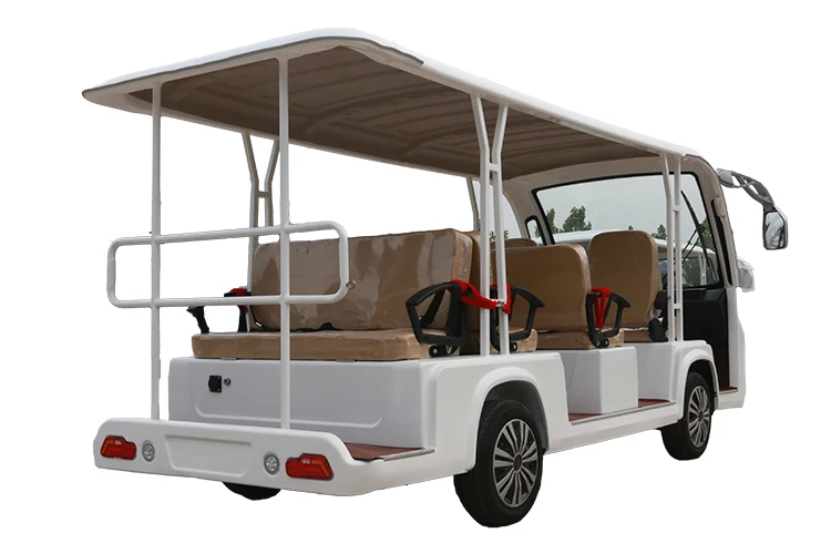12 Seat Electric Sightseeing Bus - Customizable & Fun