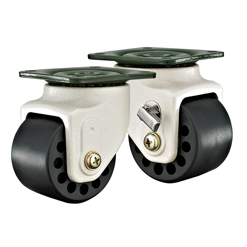 40F60F80F100F120F150F Industrial leveling caster wheels showcase nylon ...