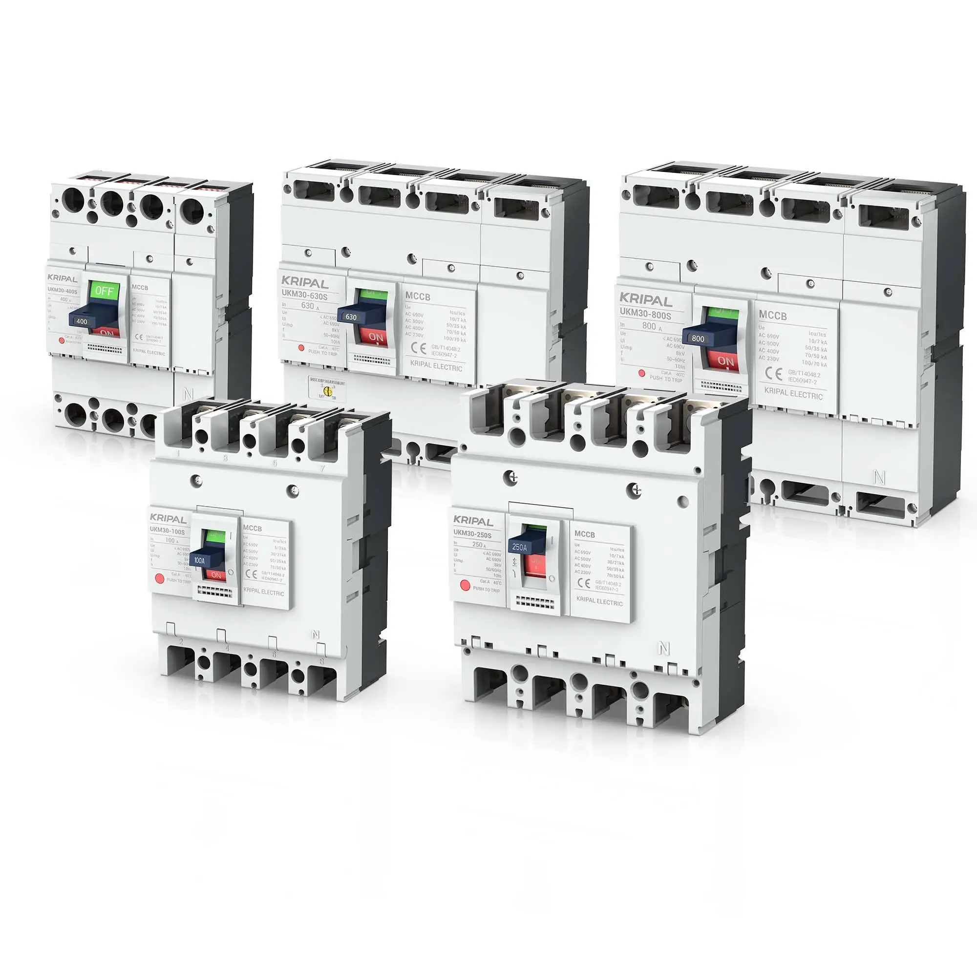 Hot 225a Electrical Intelligent Mccb Mold Shell Circuit Breaker Motor ...