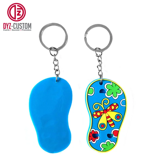 Ear Shape Silicone Keychain - Creative Promotional Gift