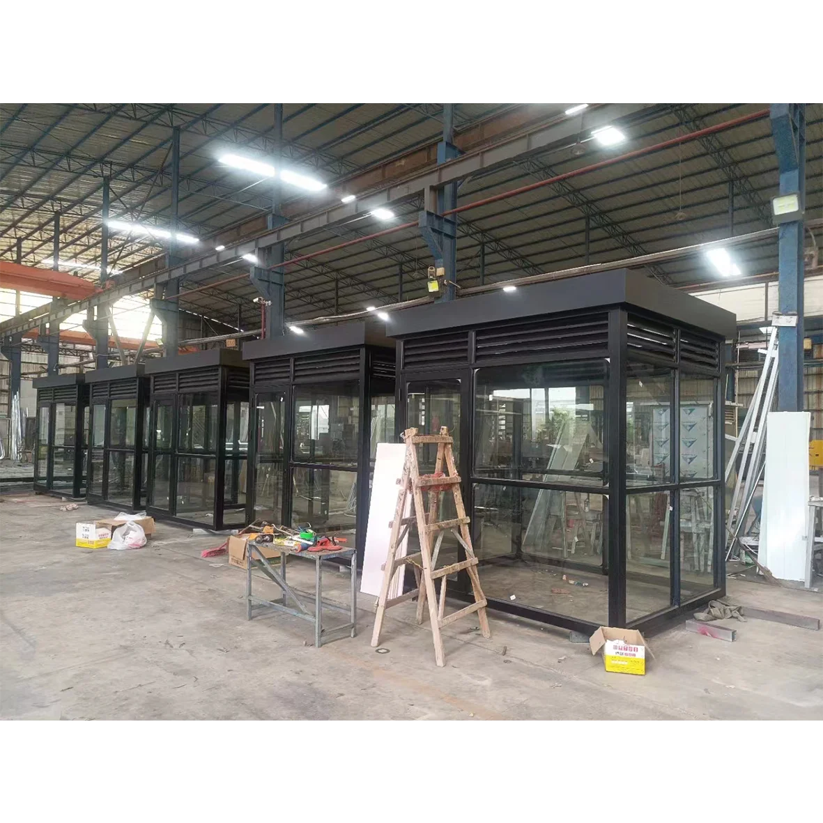 Low Cost Prefabricated Sentry Box Kiosk Made In China - Buy Mobile ...