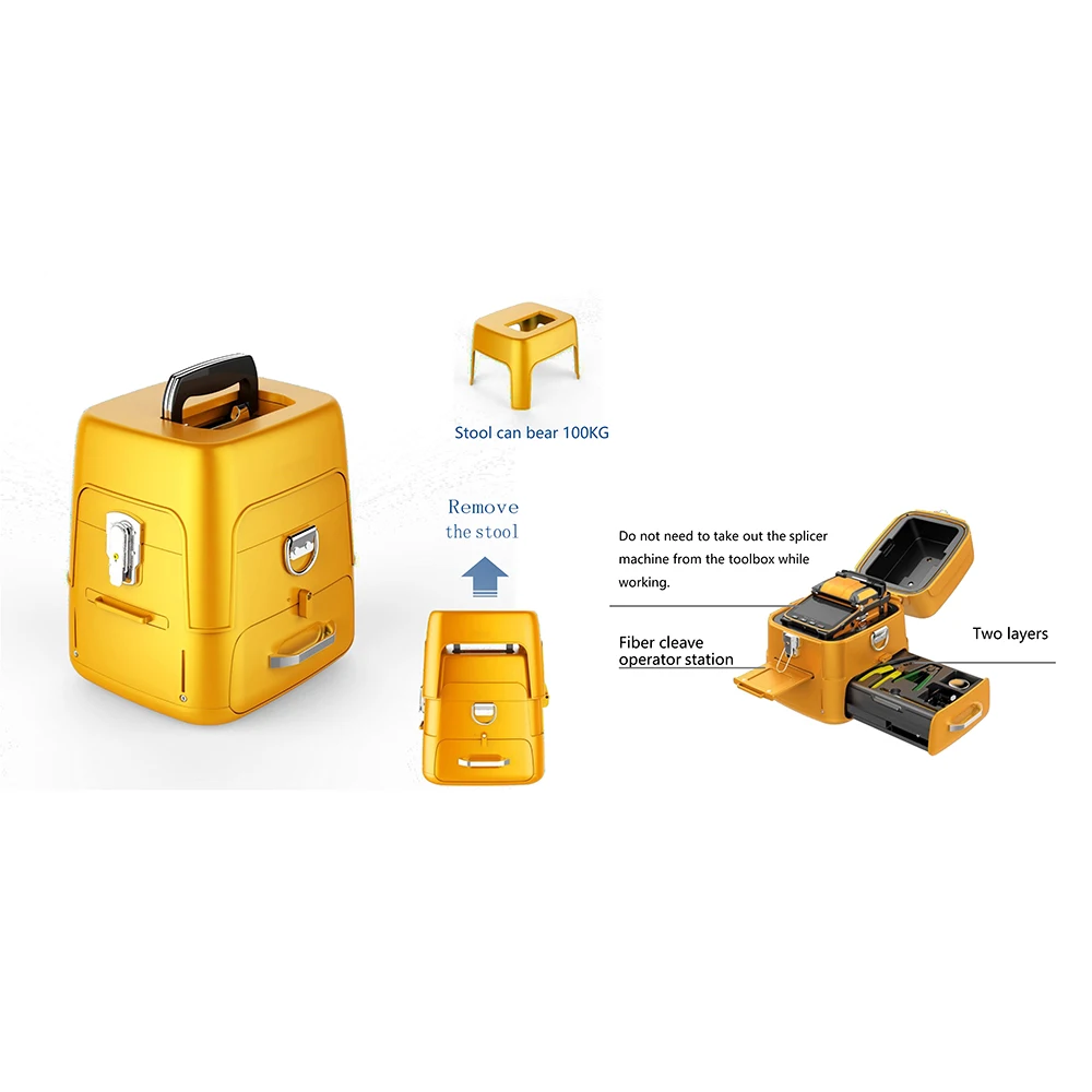 AI-9 Automatic Fiber Optic Cable Fusion Splicer & Touch Screen