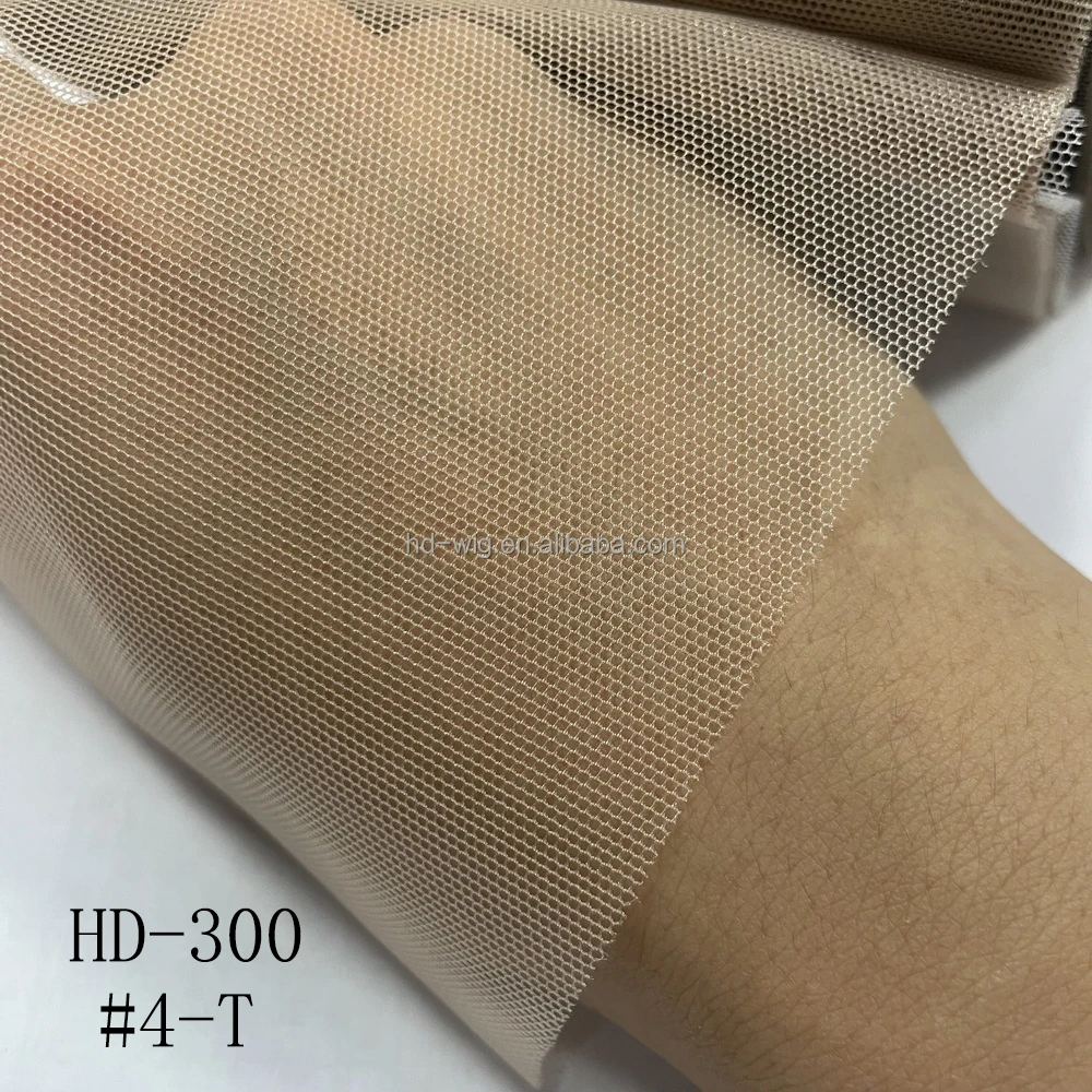 Good Quality Popular HD Lace Korea Lace Net Fabric for Making Wigs Transparent Lace HD-300 ...