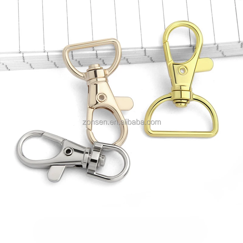 Wholesale High Quality 8-25mm Swivel Zinc Alloy Snap Hook Handbag Rope ...