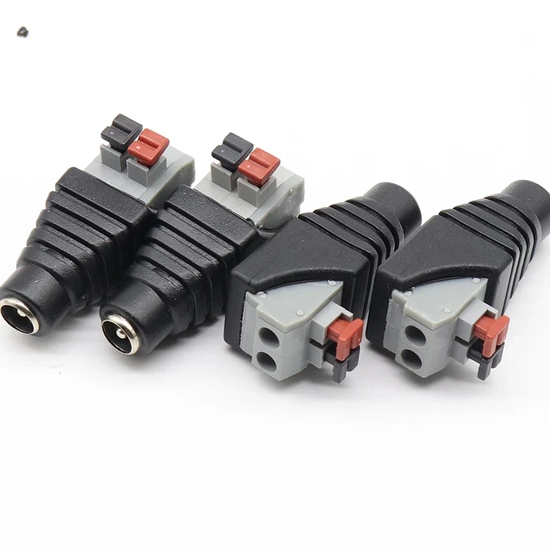2.1*5.5mm DC Female Connector for LED Strip - High Quality