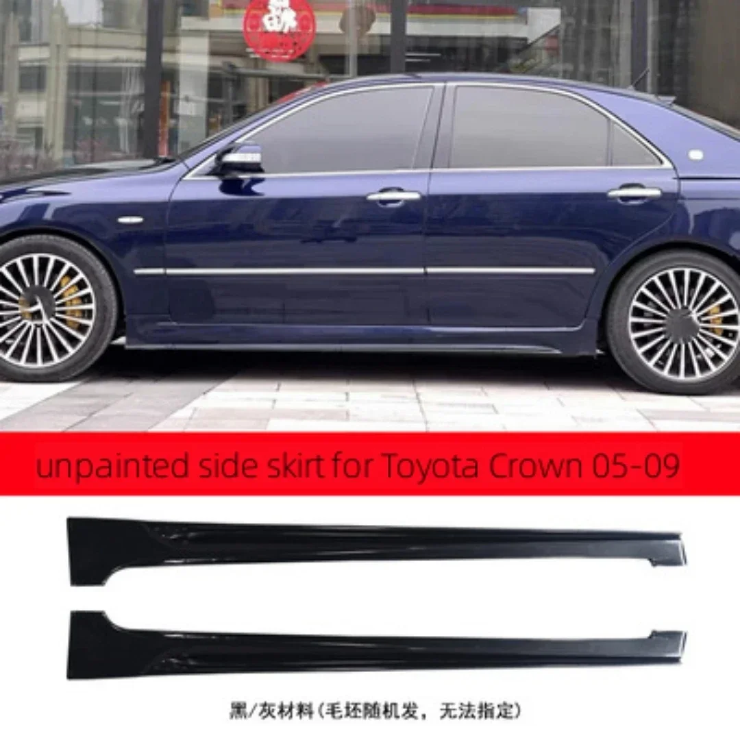 Abs Material Body Kit For Toyota Crown 12th 2005-09 Modified Front Rear ...