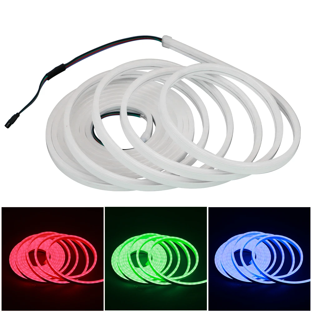 Led Side Bend Neon Flex White Waterproof Dream Color Rgb Pixel Flat ...