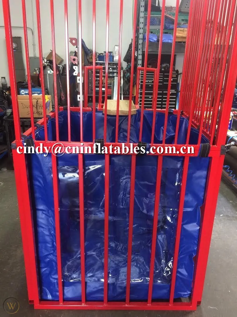 Double Dunk Tank - Interactive Inflatable Game Carnival