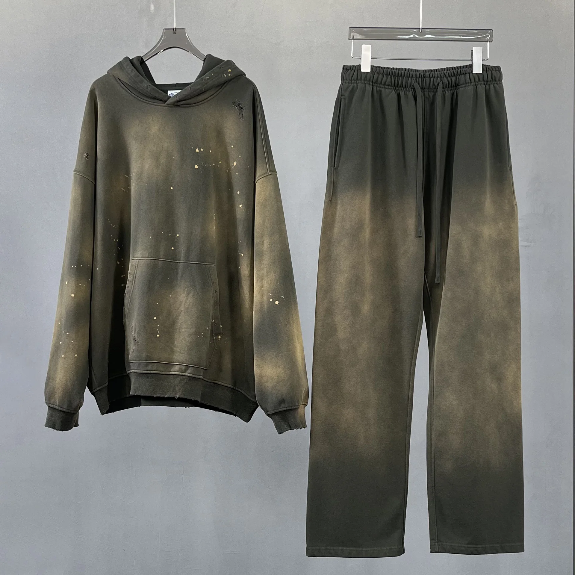 Alibaba.com: Sun Faded Baggy Straight Leg Sweatpants, Oversized French ...