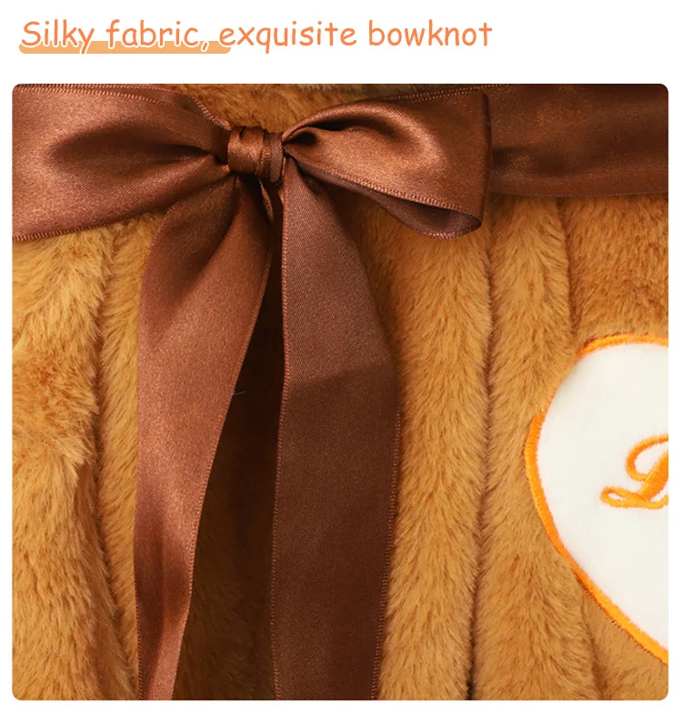 Valentine Bear Plush Skin Toy - Wholesale Unstuffed Animals