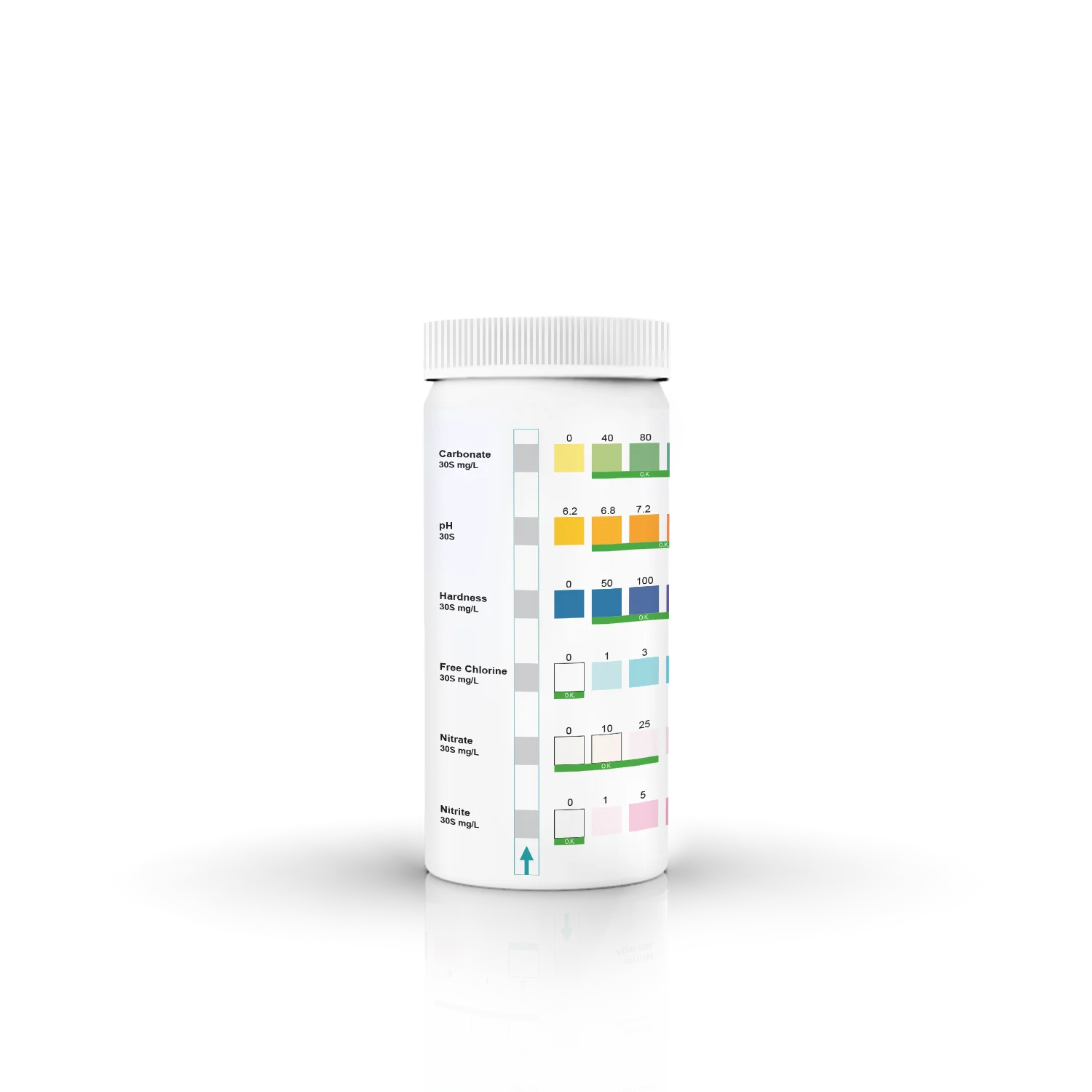 7 Way Swimming Pool Water Quality Test Strips Test Strip For Water Test ...