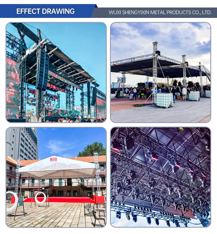 Aluminum Stage Truss System for Events - Durable & Lightweight