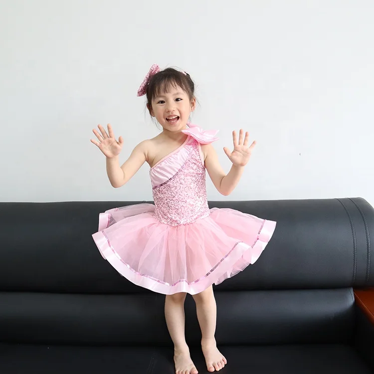 Girls Tutu Dress Kids Pink Dance Ballet Tutu Skirt Costumes