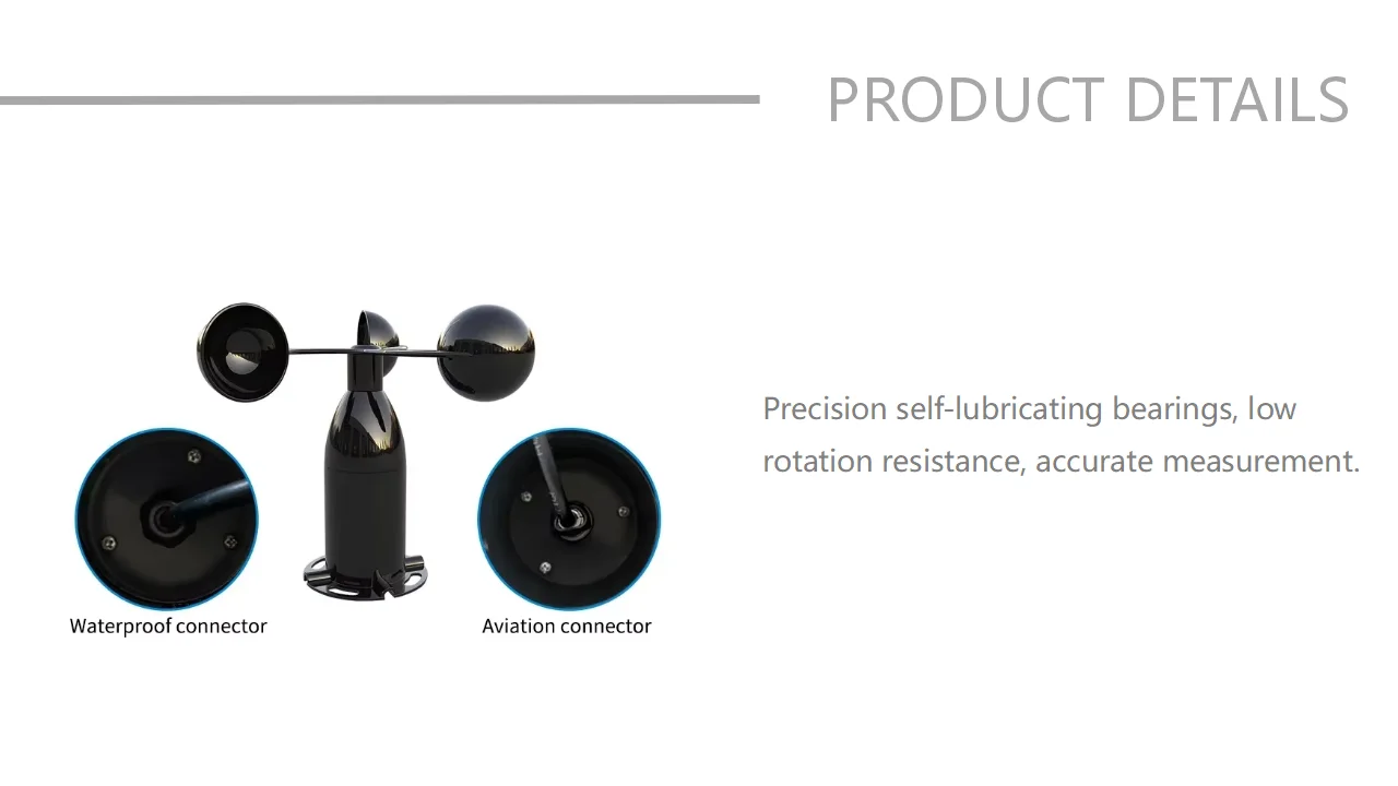 RS485 MODBUS WIRELESS ANEMOMETER CRANE WIND SPEED SENSOR TRANSMITTER ...