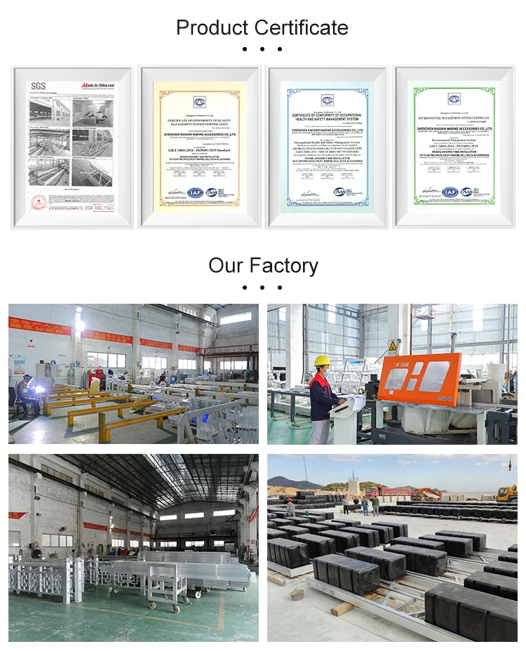 Floating Dock Jetty Wharf Engineering Pontoon Floating Jetty Pier ...